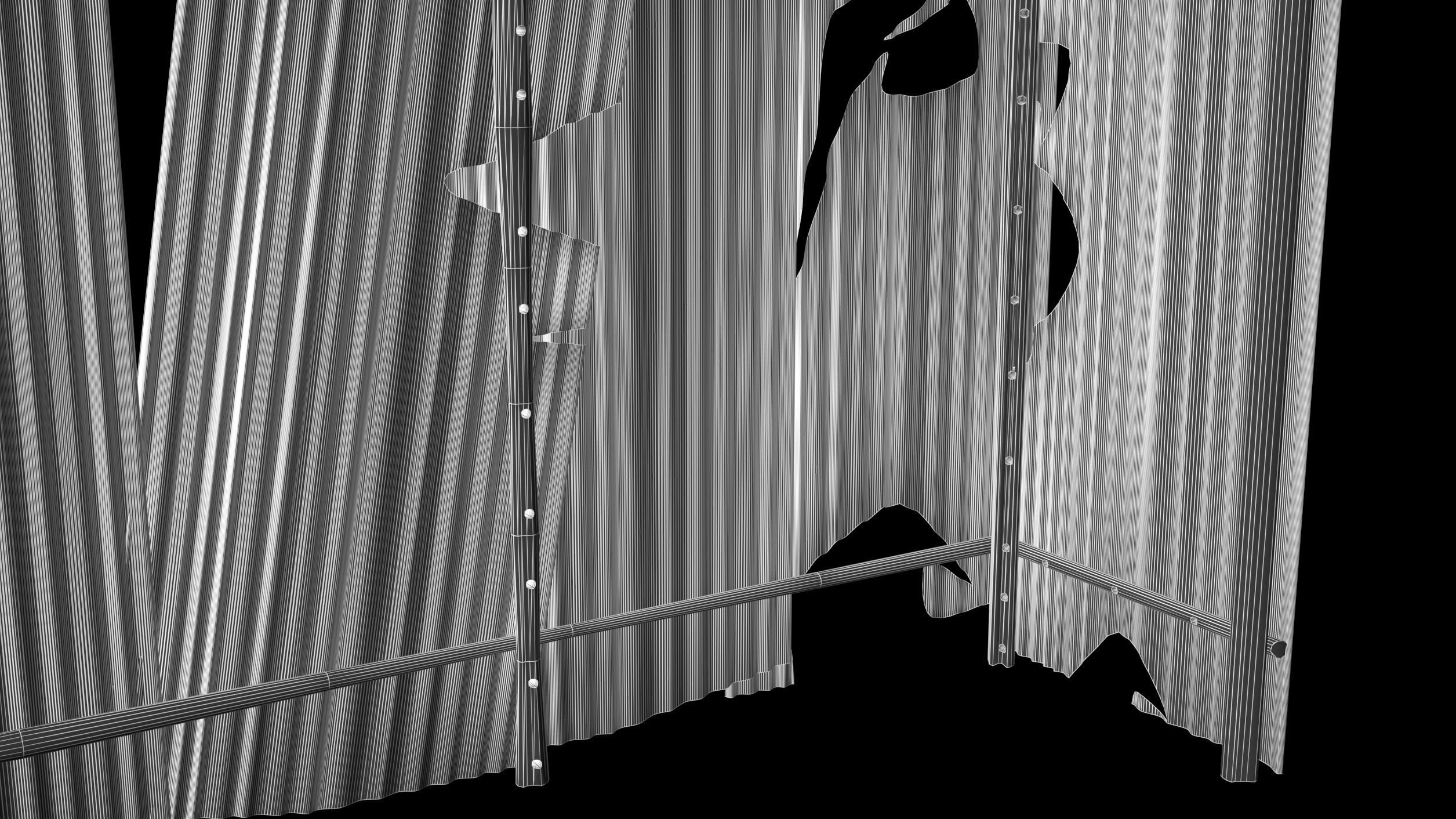 passenger cabin stall 3d model 3D model | CGTrader