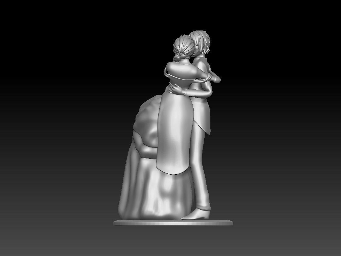 Groom and Bride 3D model for wedding cake 3D model 3D printable | CGTrader