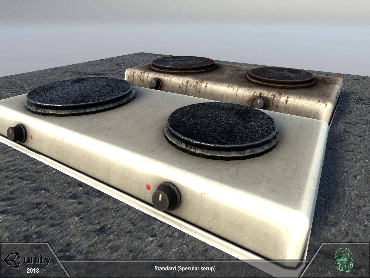 3D model Hot plate VR / AR / low-poly | CGTrader