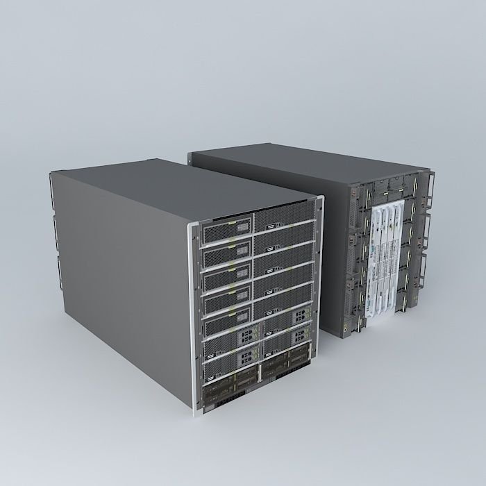 Huawei E9000 Mixed Server Blades 3D model | CGTrader