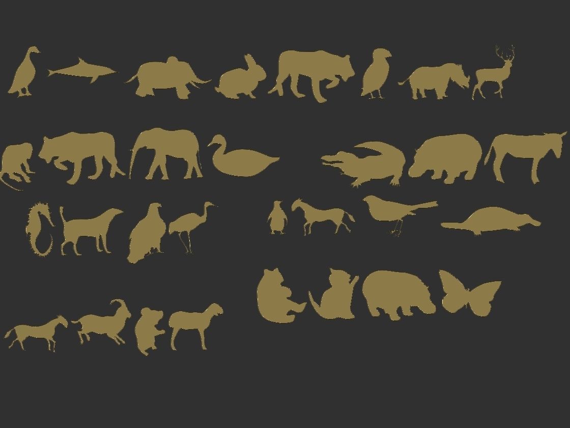 animal pack 3d models 3D model 3D printable | CGTrader