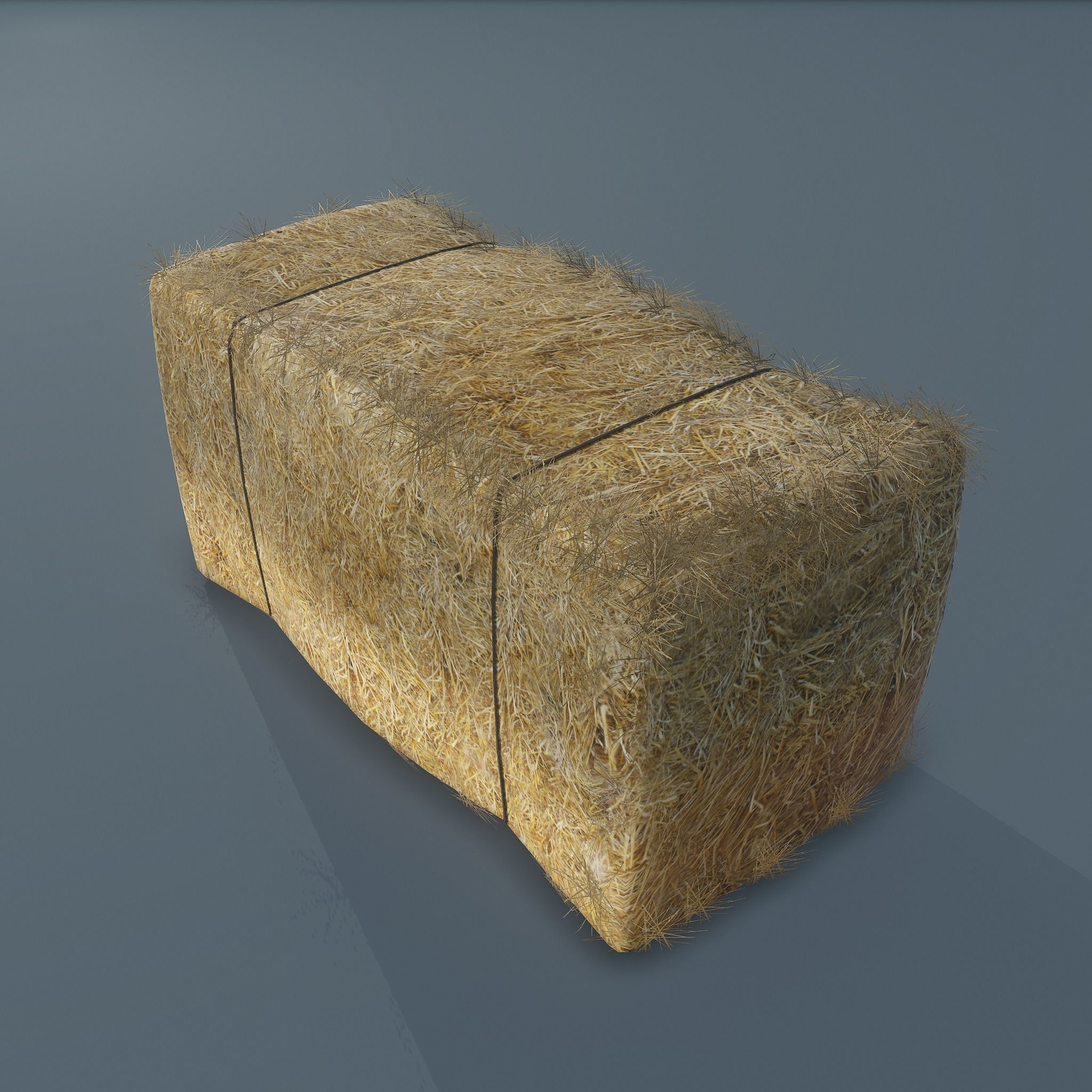 3D model Hay Bale VR / AR / low-poly | CGTrader