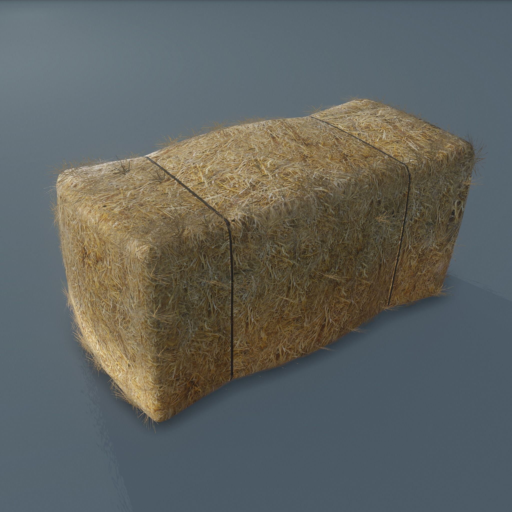 3D model Hay Bale VR / AR / low-poly | CGTrader