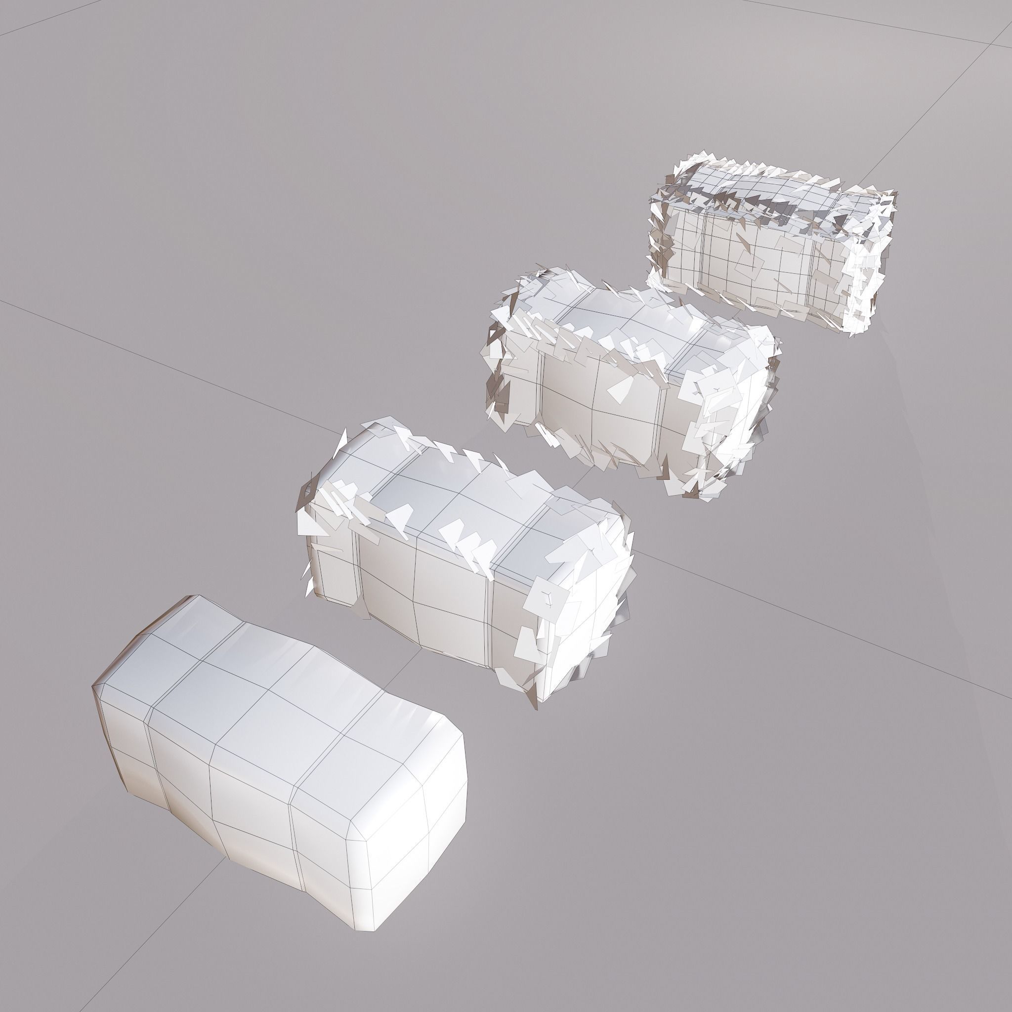 3D model Hay Bale VR / AR / low-poly | CGTrader