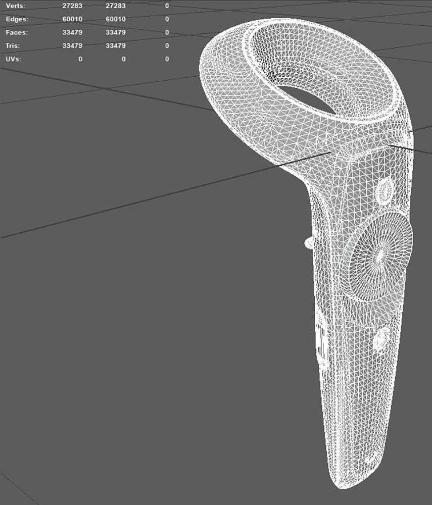 HTC Vive Controller 3D Model 3D model | CGTrader