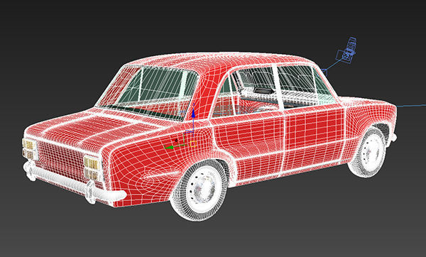 Murat 124 - Fiat 124 3D model | CGTrader