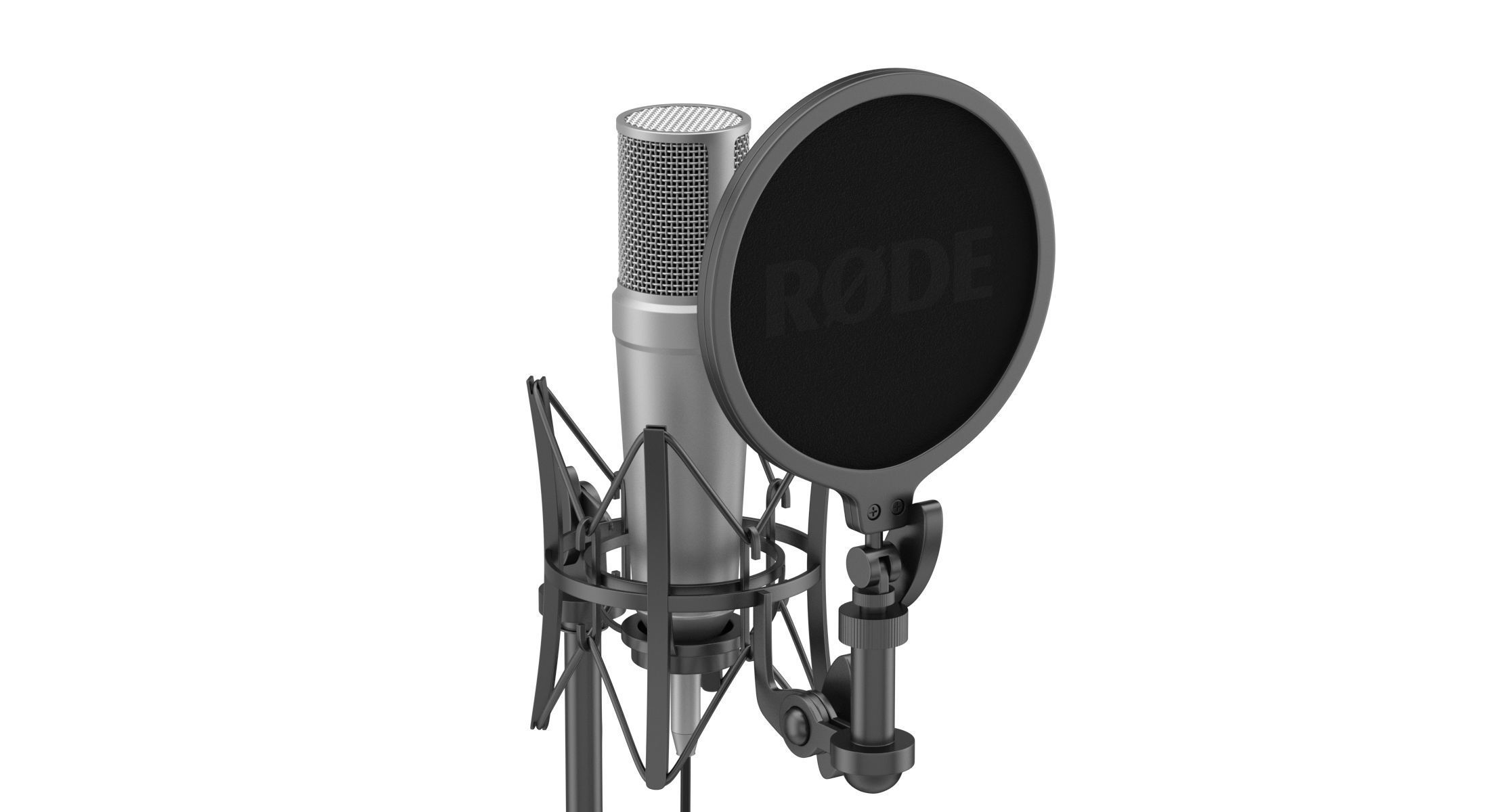 Rode Studio Microphone Stands with Filter 3D model | CGTrader