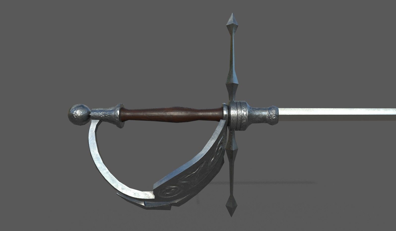 3D model Epee 2 sword VR / AR / low-poly | CGTrader
