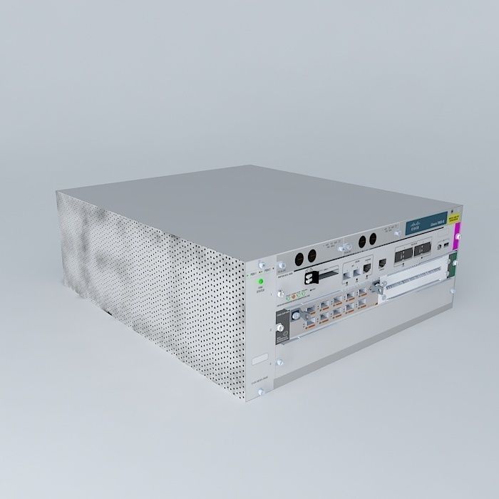 Cisco 7603s Router 3D model | CGTrader