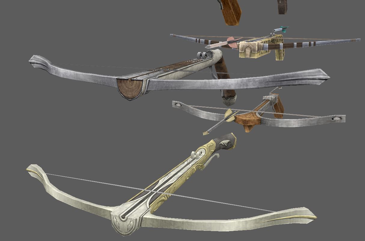 weapon crossbow free VR / AR / low-poly 3D model | CGTrader