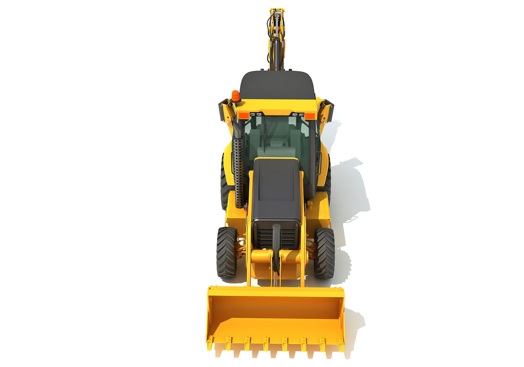 Backhoe Loader 3D Models 3D model | CGTrader