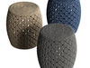 Set of wicker poufs Angela Stool by Madegoods - 3 models 3D model ...
