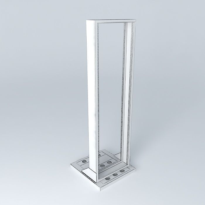 19 Free Standing Data Center Rack 3D model | CGTrader