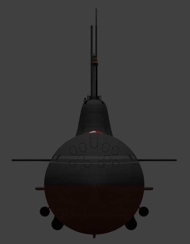 3D model project 971 akula schuka B VR / AR / low-poly | CGTrader