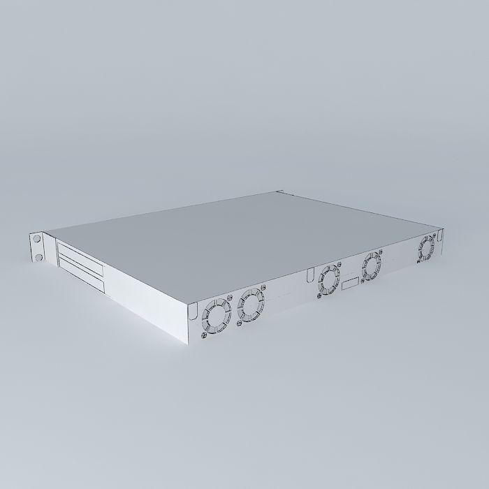 Cisco 7301 Router 3D model | CGTrader