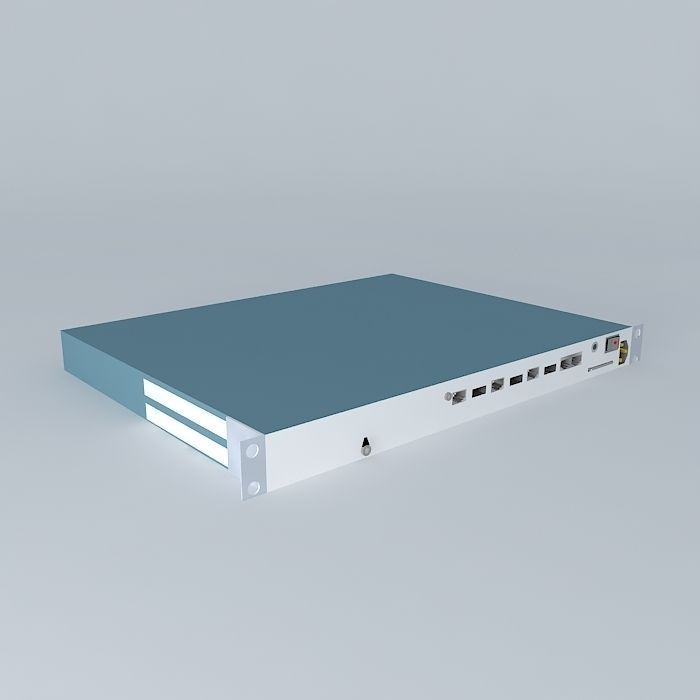 Cisco 7301 Router 3D model | CGTrader