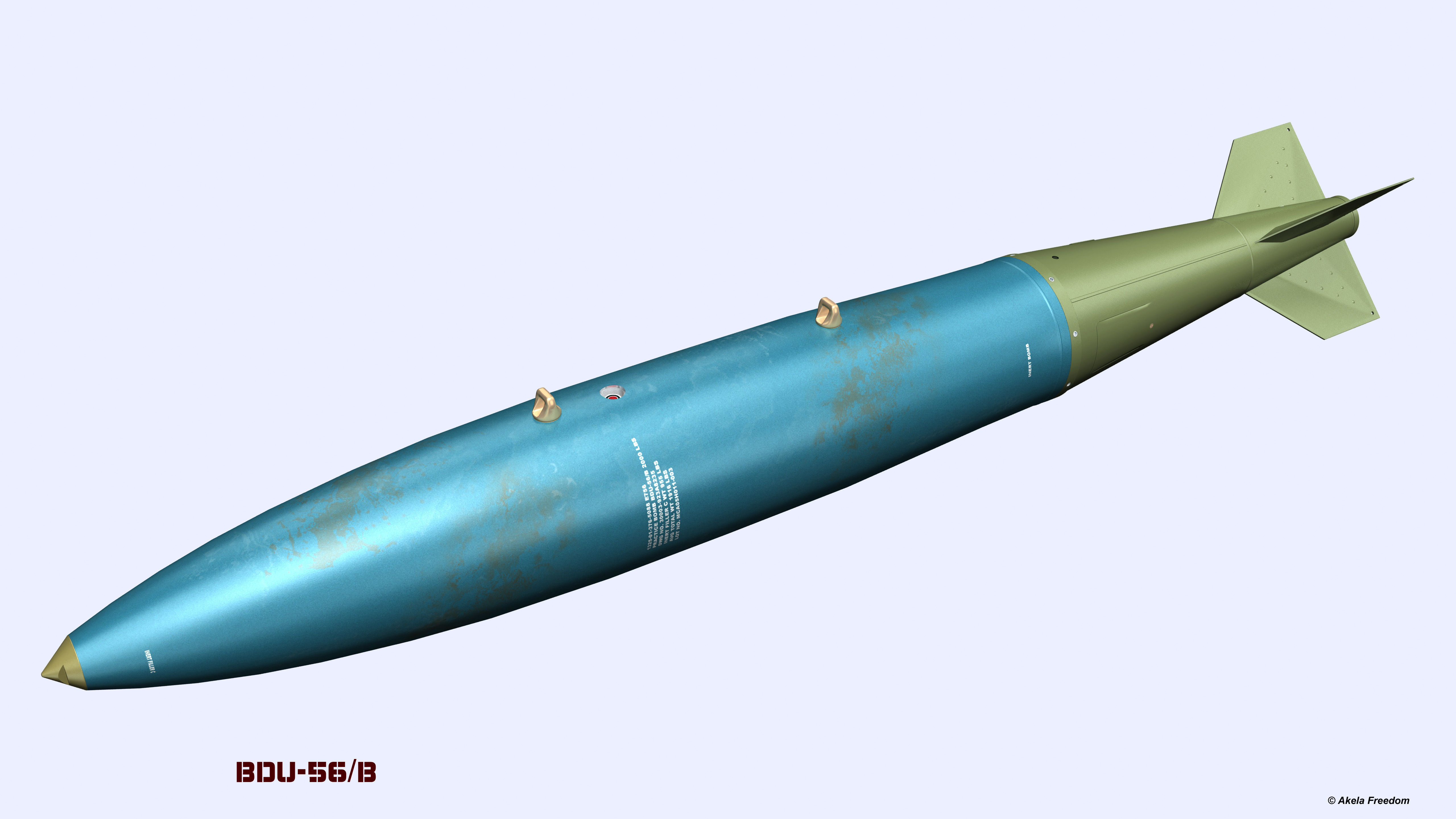 MK-84 Bomb 3D model | CGTrader