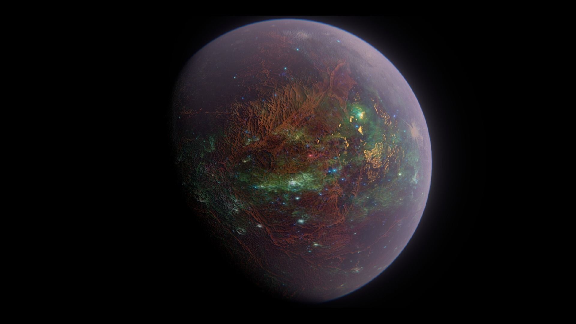 Planet 3D model rigged | CGTrader