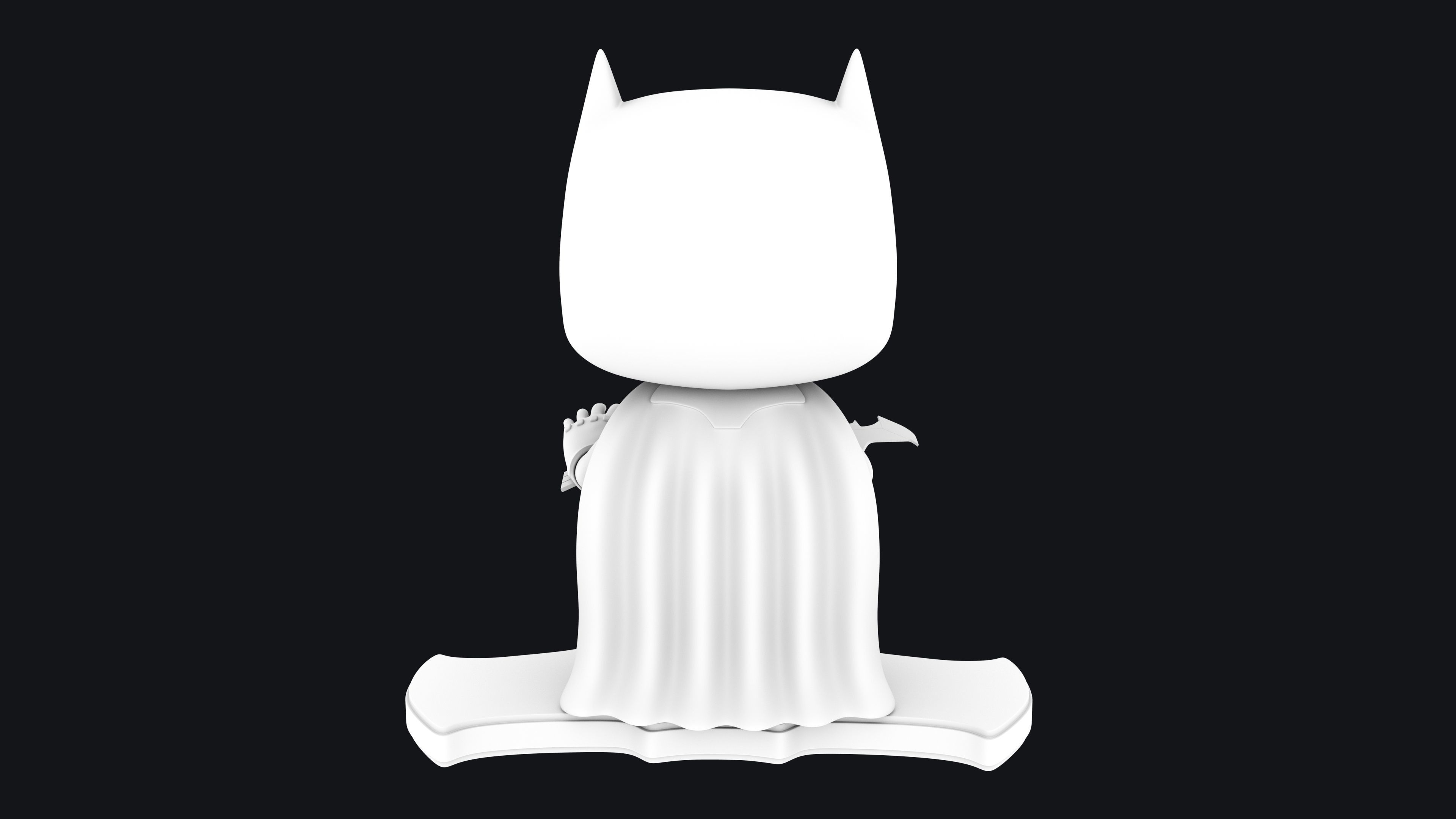 Funko Pop Vinyl DC BvS Batman 3D model | CGTrader