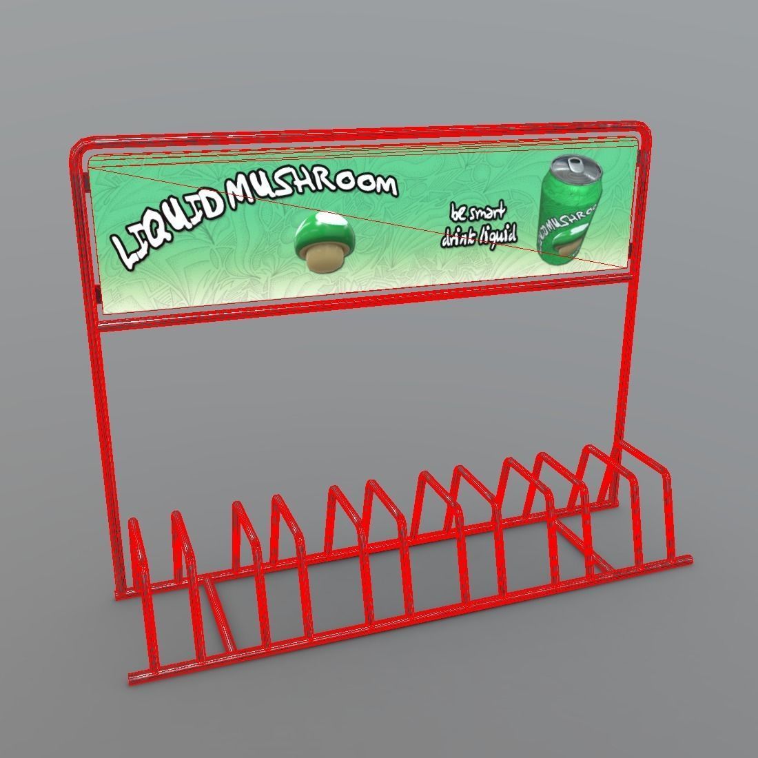 3D model Bicycle Stand VR / AR / low-poly | CGTrader
