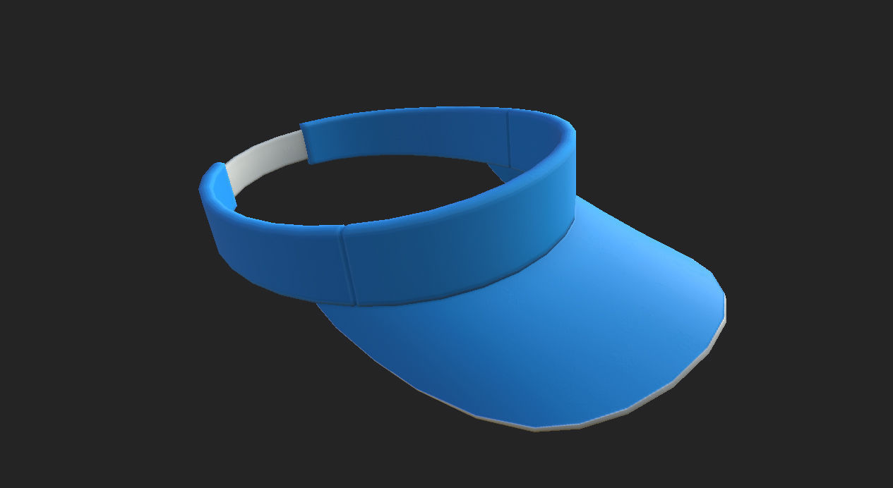 3D model Visor Cap VR / AR / low-poly | CGTrader