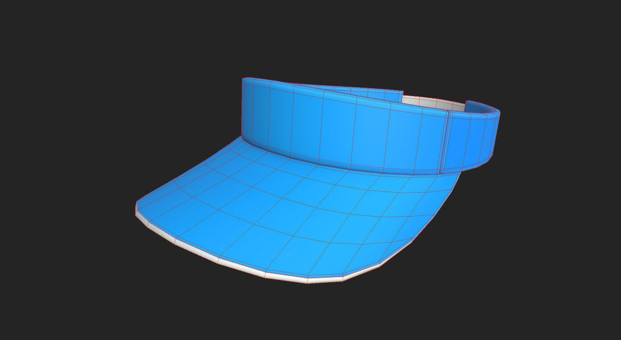 3D model Visor Cap VR / AR / low-poly | CGTrader