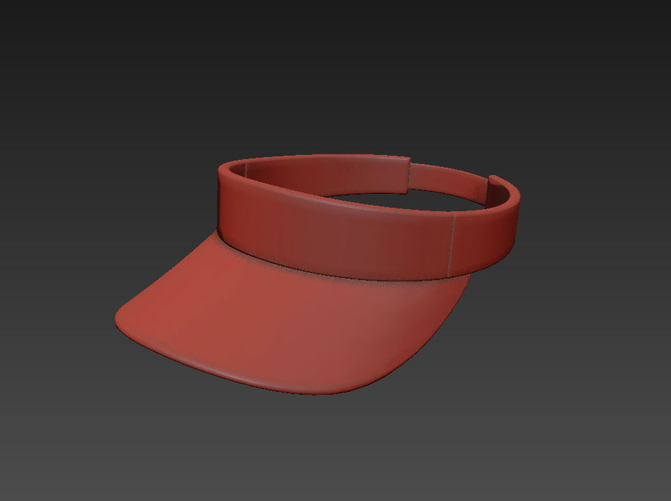 3D model Visor Cap VR / AR / low-poly | CGTrader