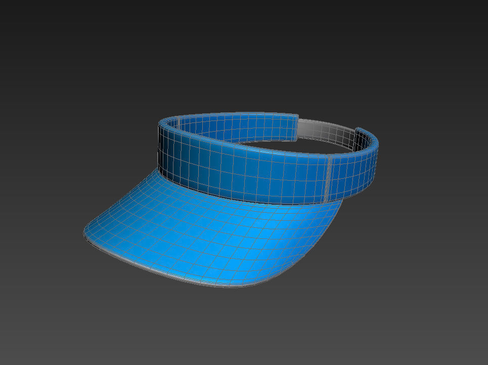 3D model Visor Cap VR / AR / low-poly | CGTrader