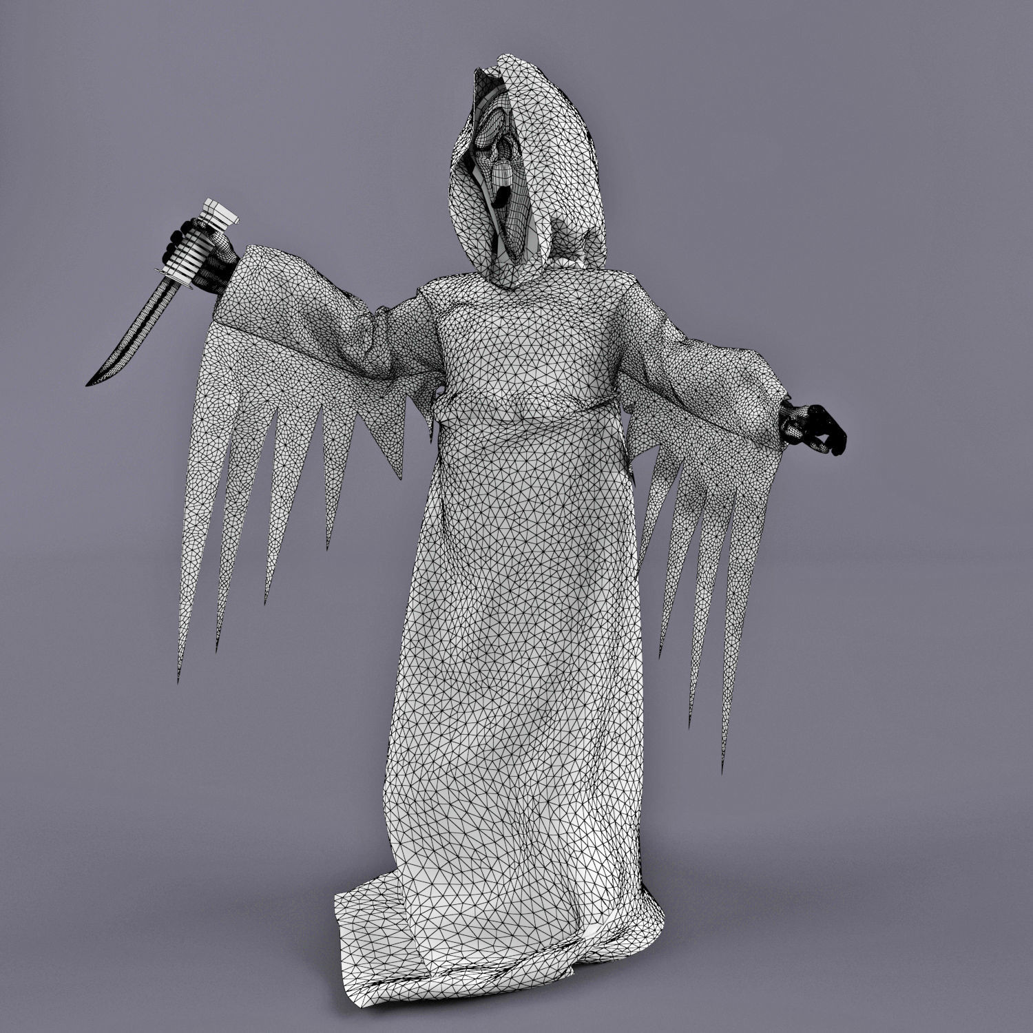 Character Ghost Face 3D model | CGTrader