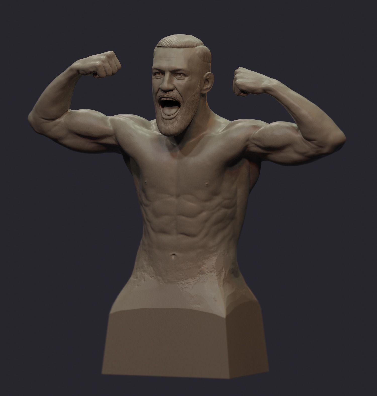 Conor Anthony McGregor 3D model 3D printable | CGTrader