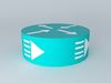 Cisco Edge and Broadband Router Icon 3D model | CGTrader