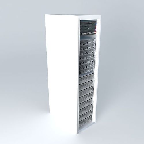 IDC-Cabinet-Sun-Cisco 3D Model .max .obj .3ds .fbx .stl .dae - CGTrader.com