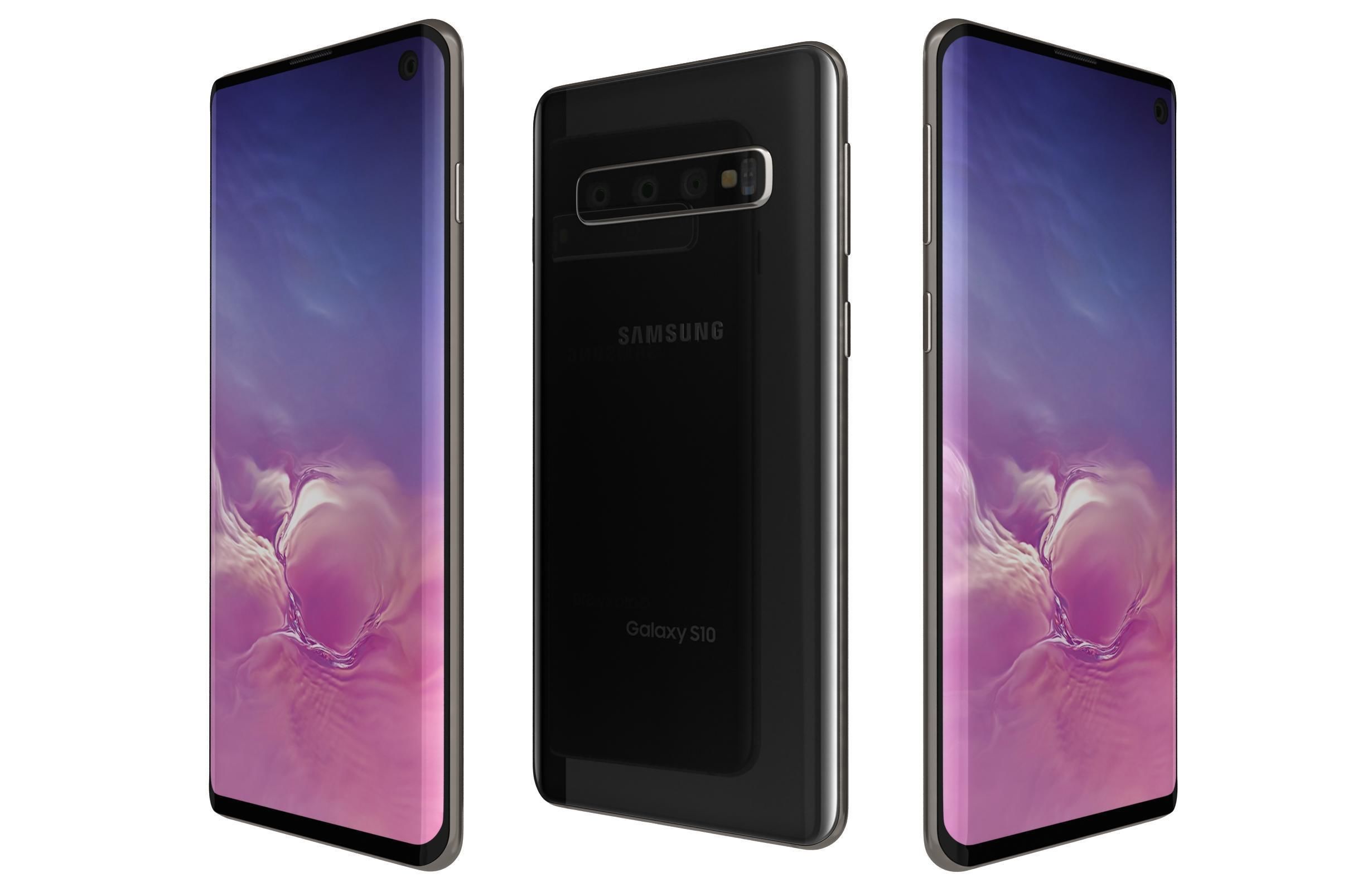 Samsung Galaxy S10 All Colors 3D model | CGTrader