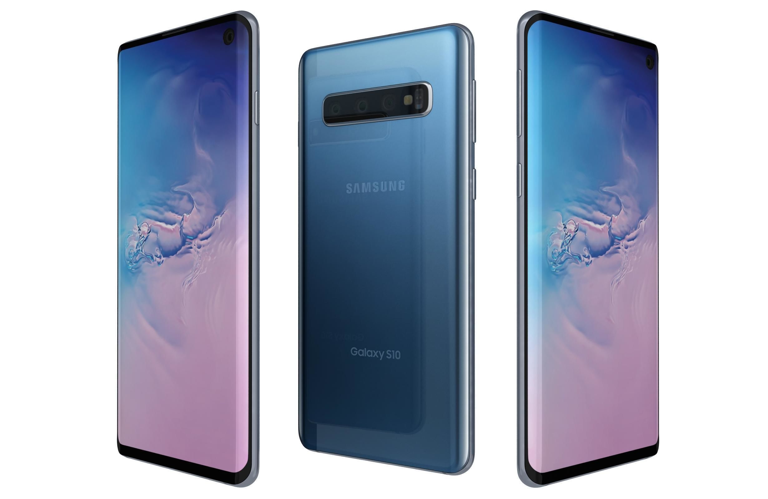 Samsung Galaxy S10 All Colors 3D model | CGTrader