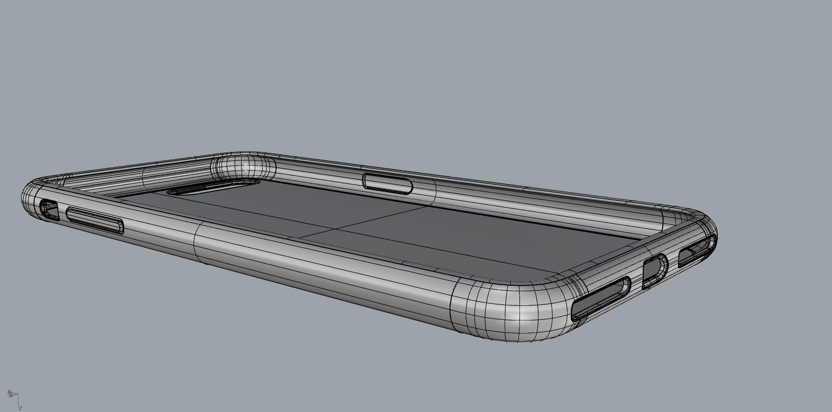 3D model Iphone 8plus case 3D model VR / AR / low-poly | CGTrader