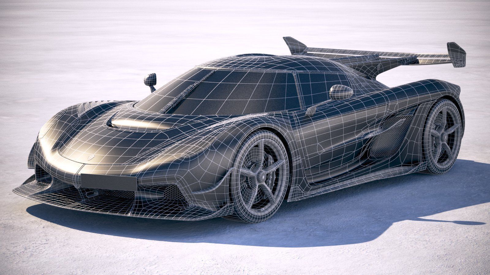 Koenigsegg Jesko 2020 3D model | CGTrader
