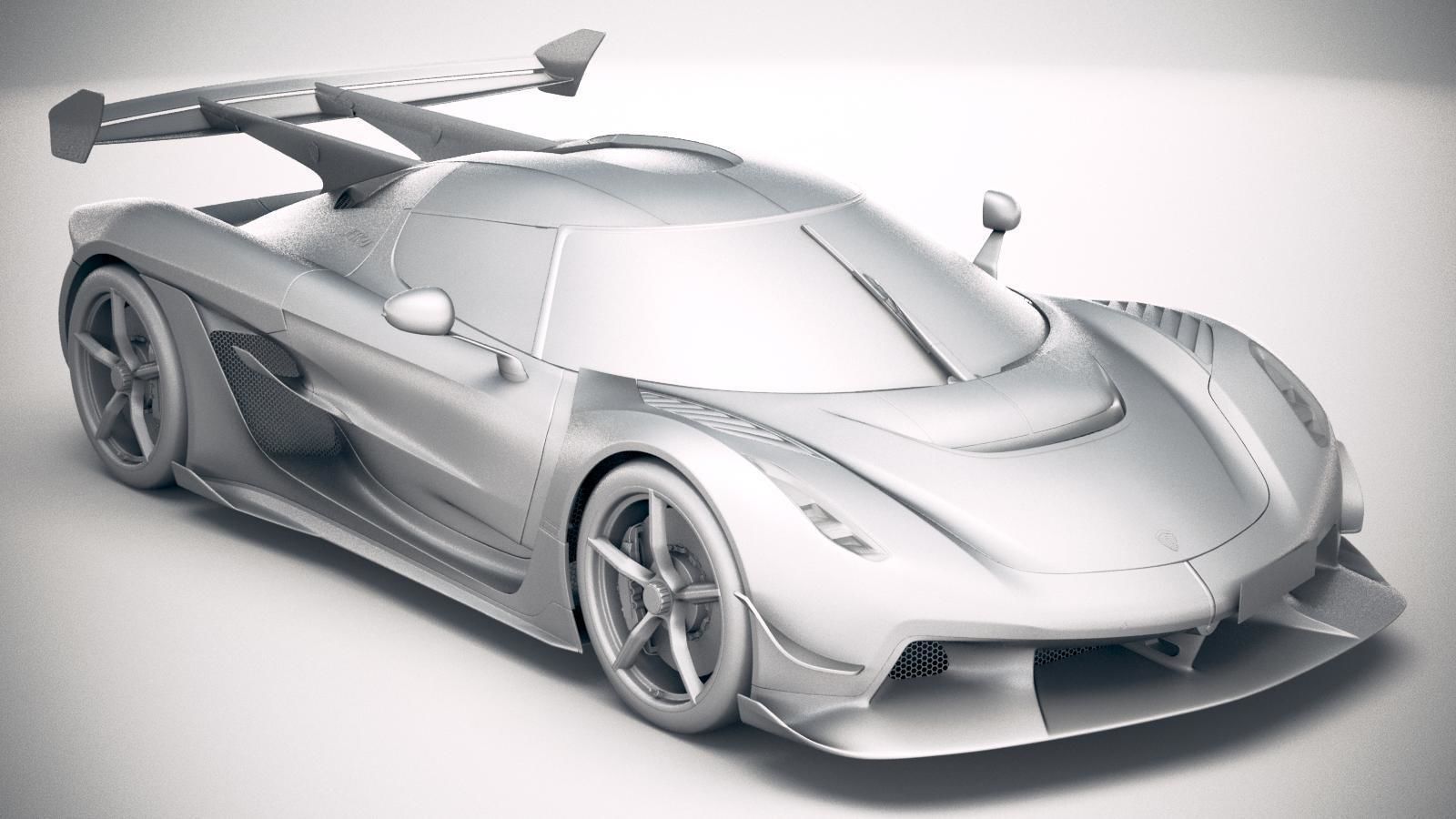 Koenigsegg Jesko 2020 3D model | CGTrader