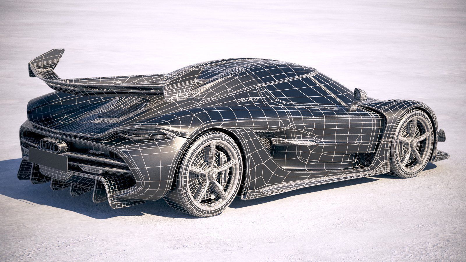 Koenigsegg Jesko 2020 3D model | CGTrader