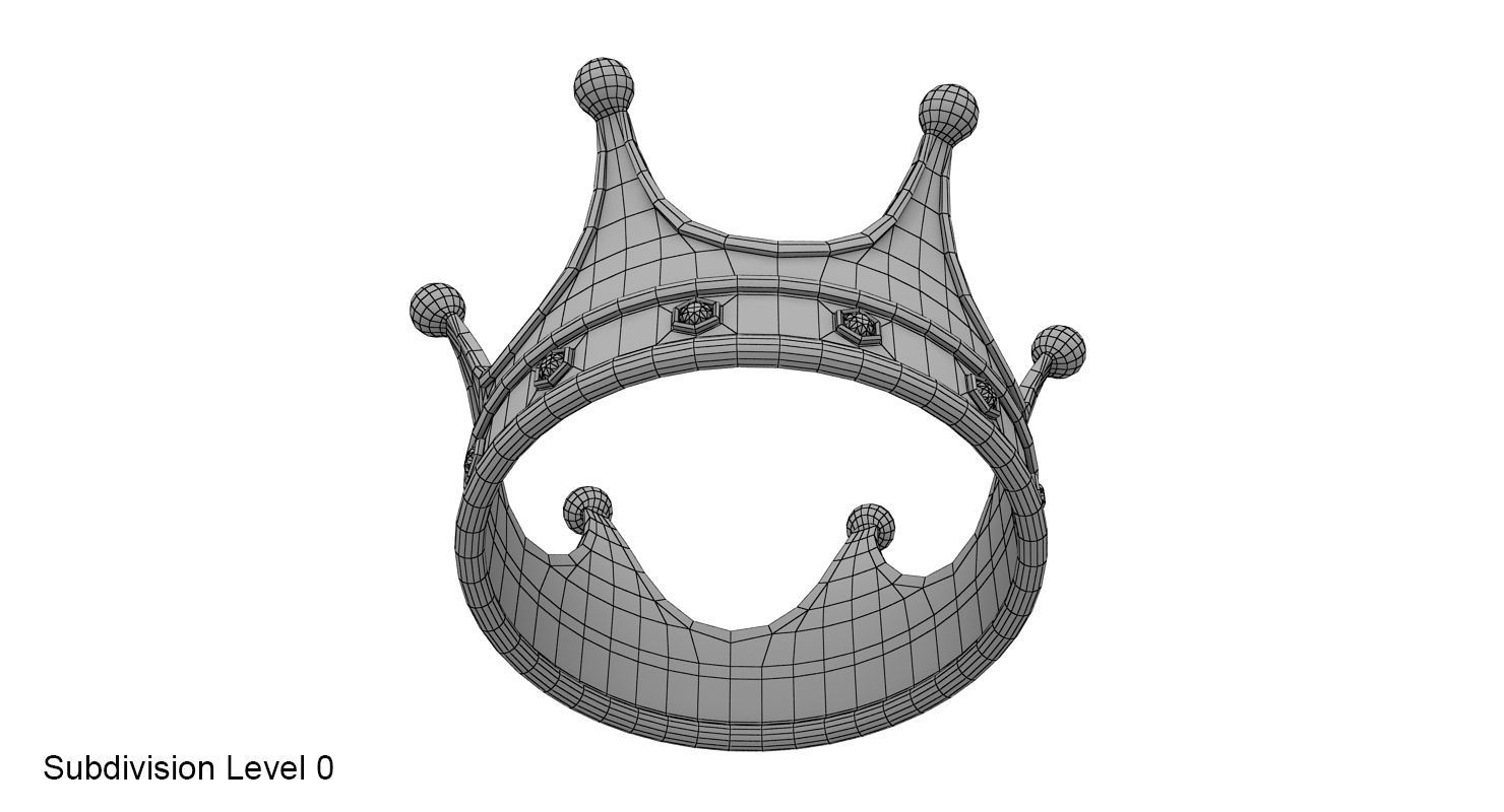 Crown 3D model | CGTrader