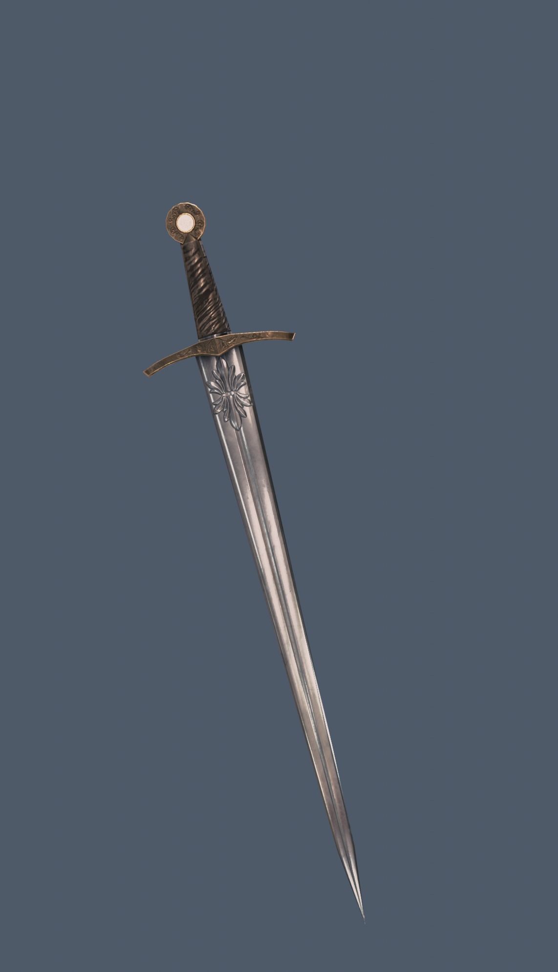 3D model Realistic Low Poly Medieval Sword VR / AR / low-poly | CGTrader