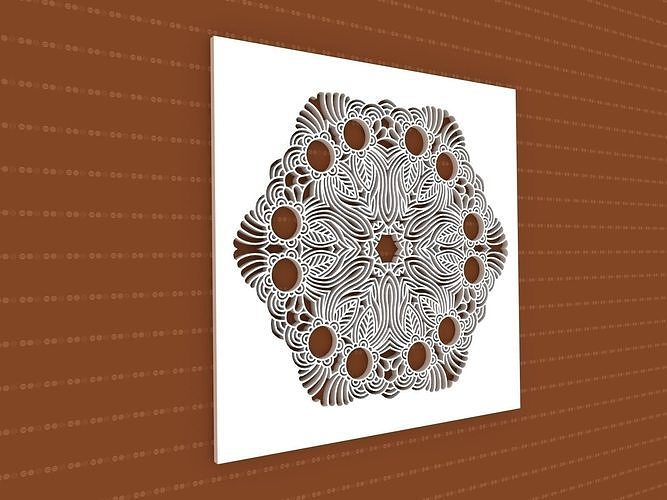 Mandala 3D model | CGTrader