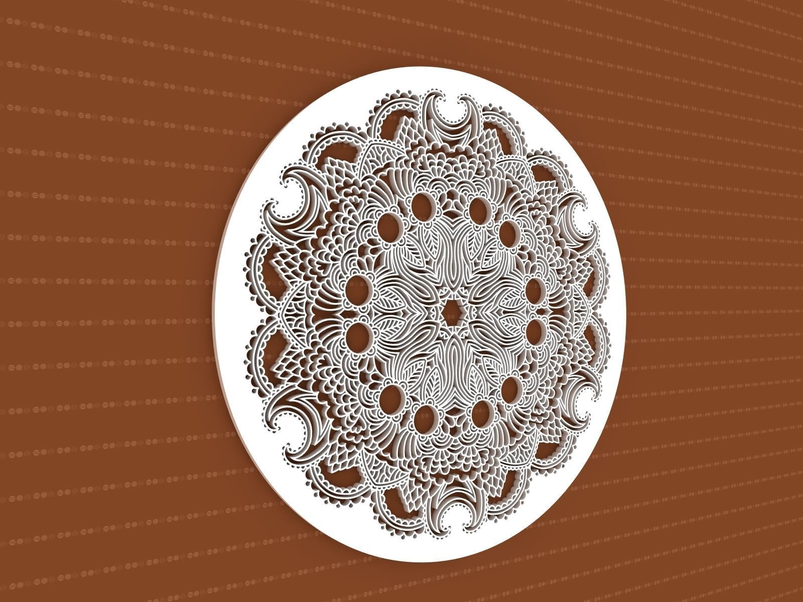 Mandala 3D model | CGTrader