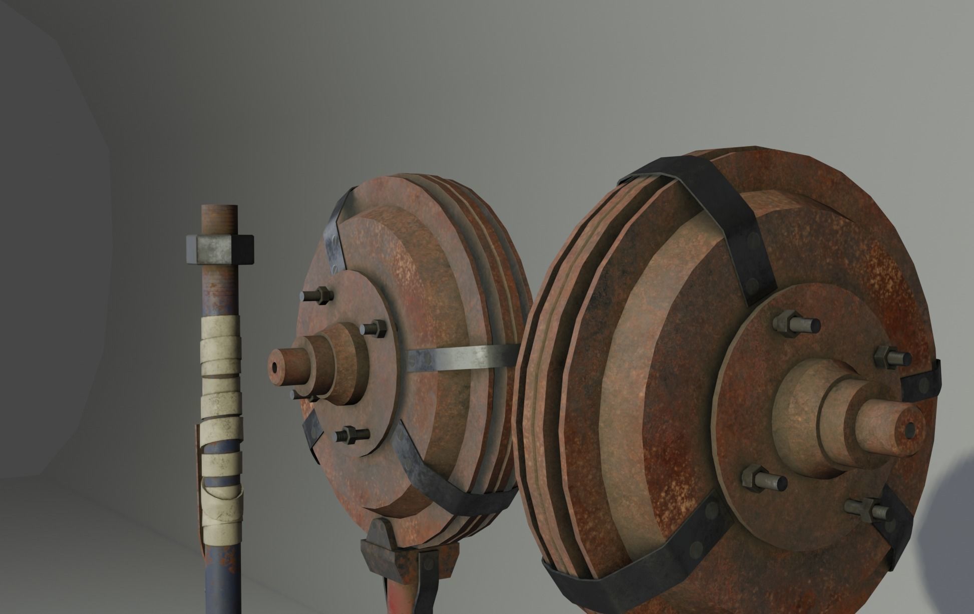 post apocalyptic Sledge Mace free VR / AR / low-poly 3D model | CGTrader