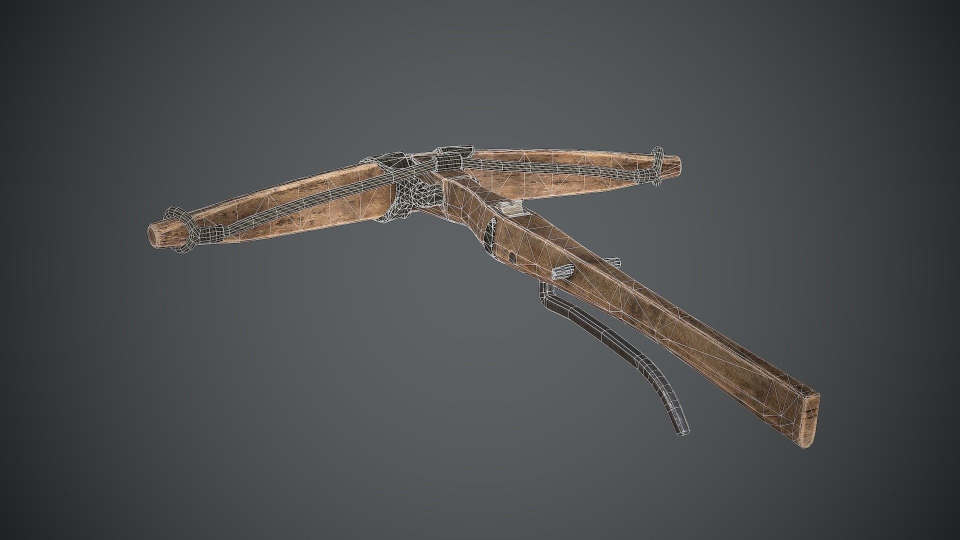 3D model Medieval Crossbow VR / AR / low-poly | CGTrader