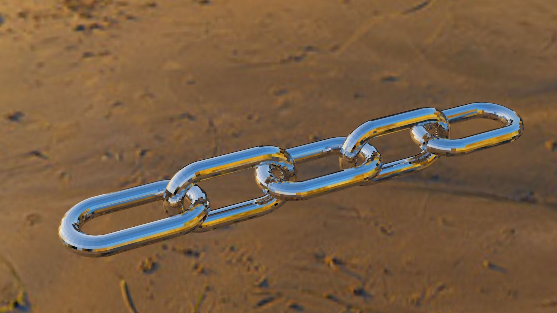 simple chain free VR / AR / low-poly 3D model | CGTrader