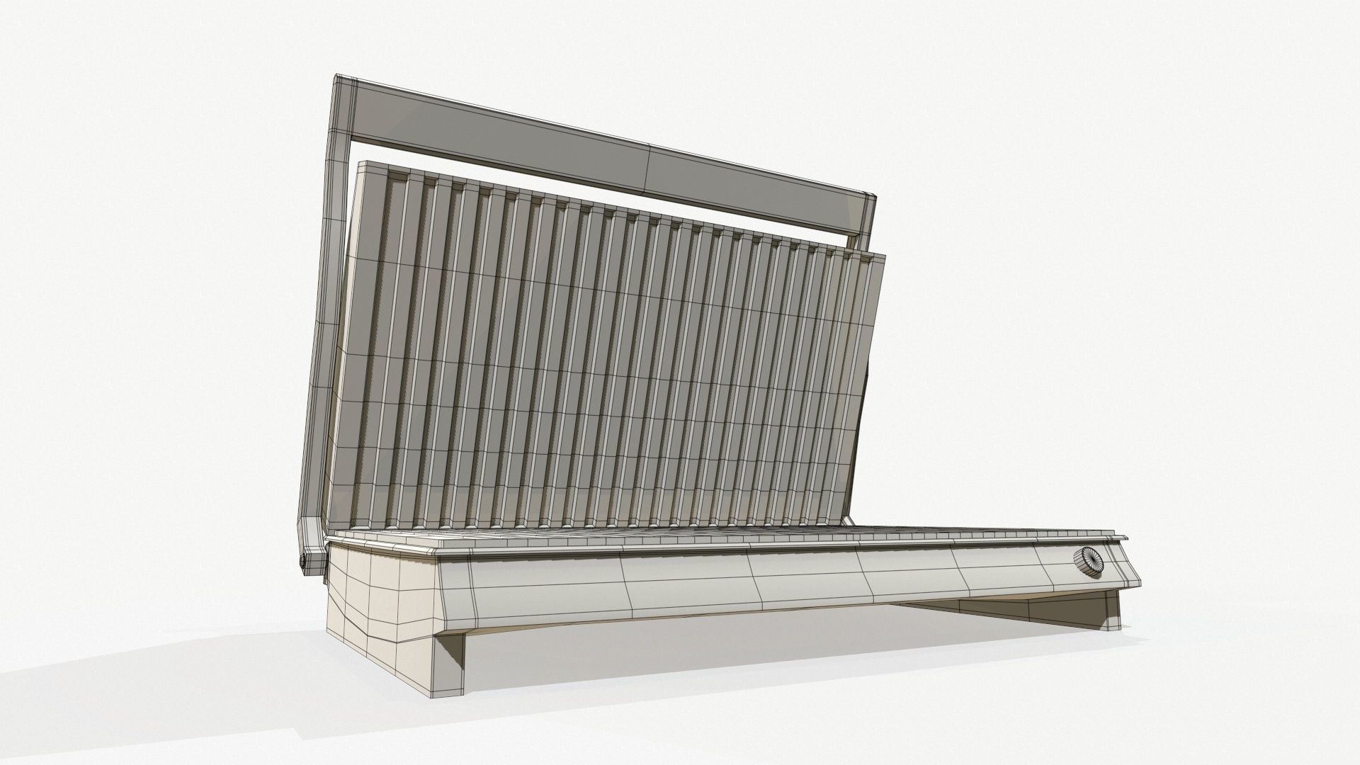 3D model Toast Machine Low Poly PBR VR / AR / low-poly | CGTrader