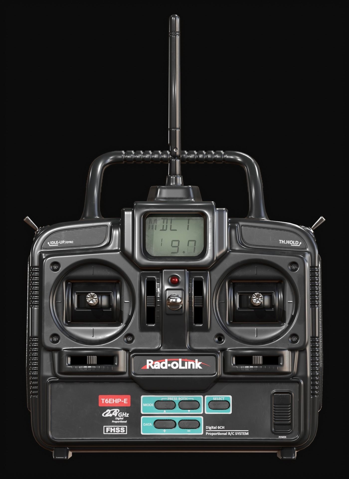 3D model RC Controller VR / AR / low-poly | CGTrader