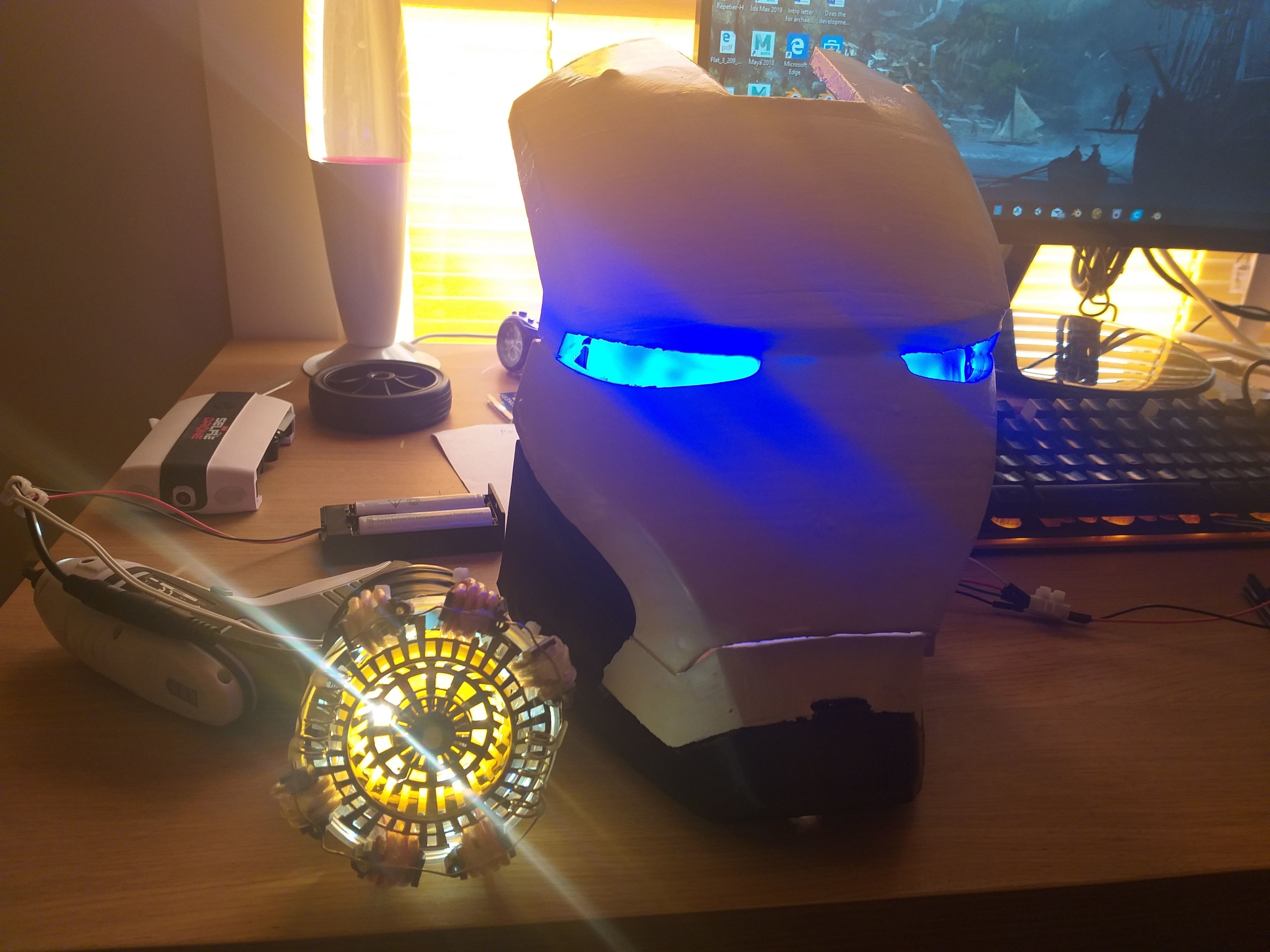 Iron Man Printable Helmet 3D model 3D printable | CGTrader