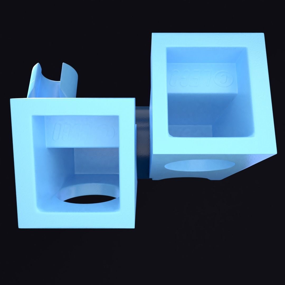 LEGO minifigure - Dr Manhattan - Watchmen 3D model | CGTrader