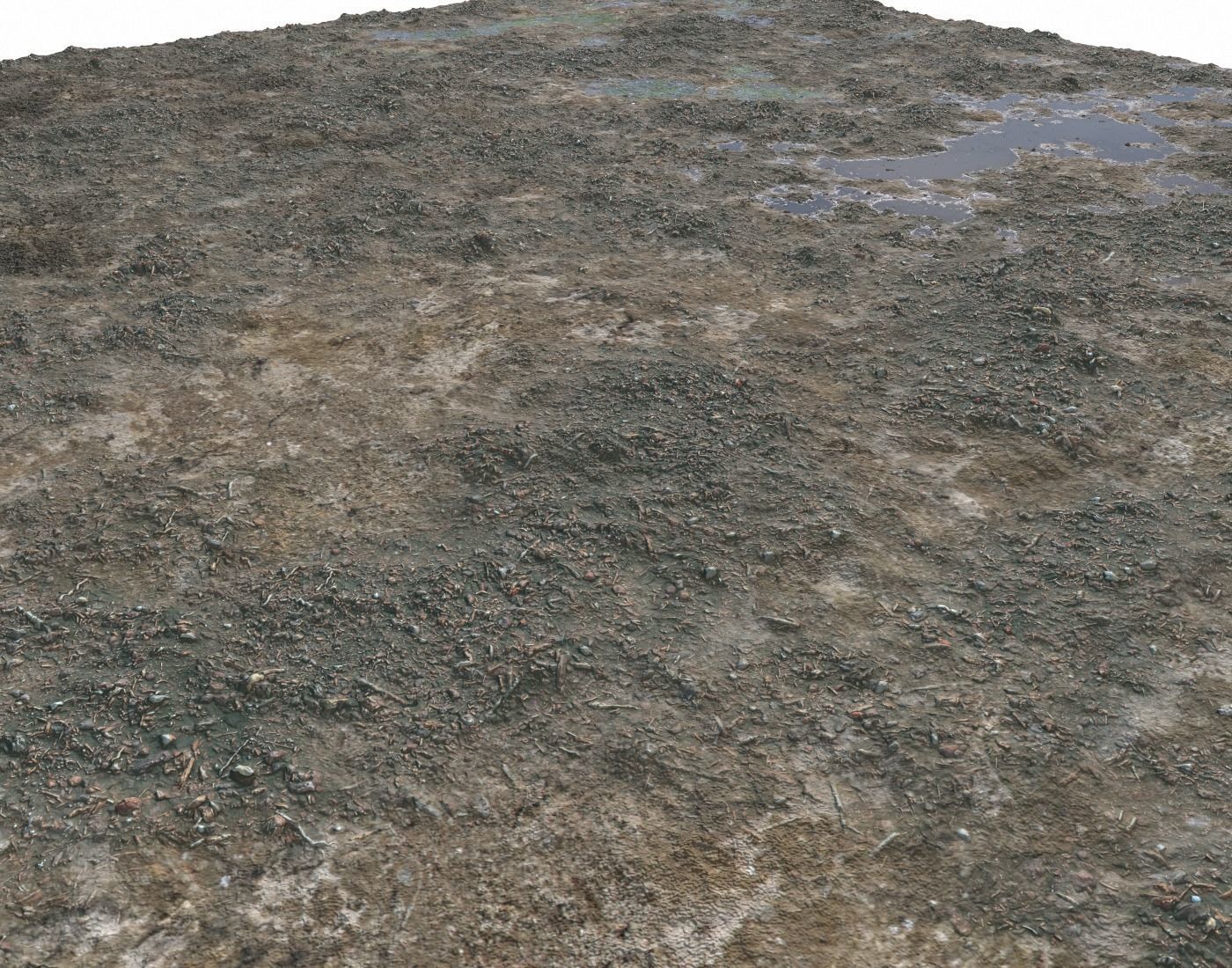 Rough Terrain Seamless PBR Texture | CGTrader